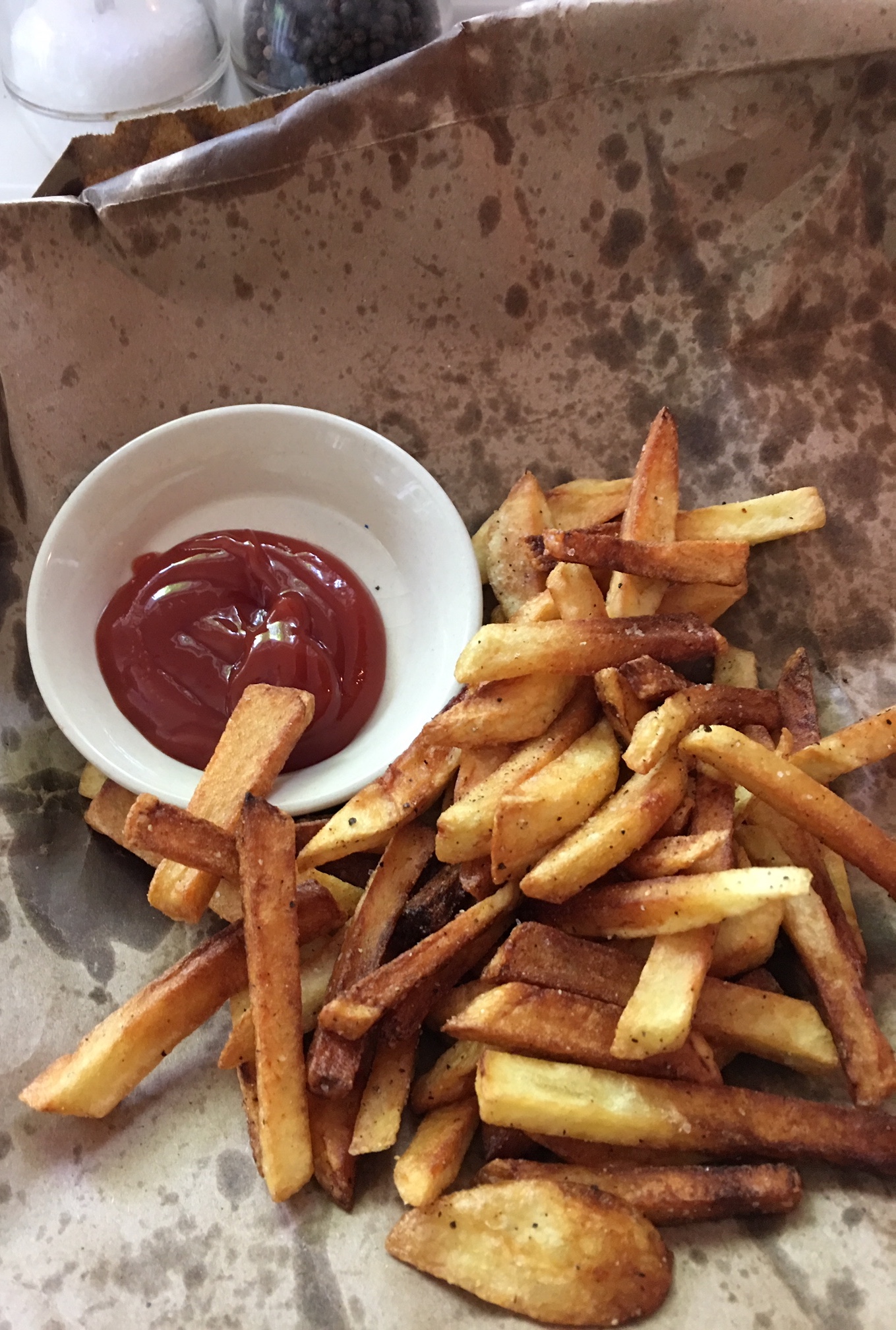 Daddy’s Paper Bag Fries – (Parenthetically) Speaking