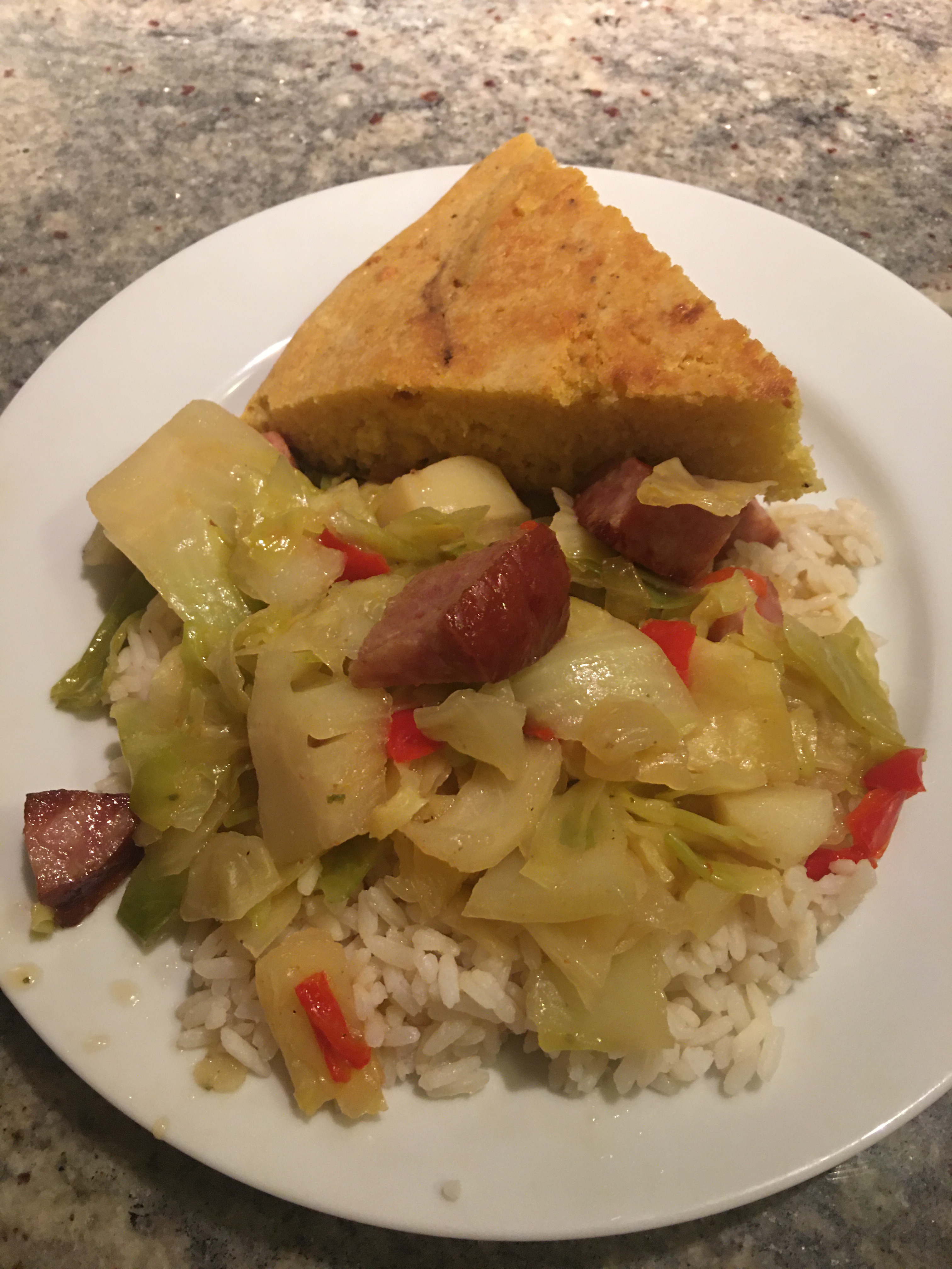 Simple & Satisfying: Sautéed Cabbage With Sausage – (Parenthetically ...